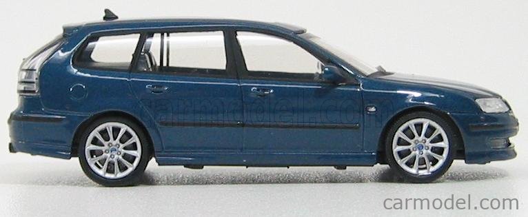 HONGWELL CA1439 Scale 1/43 | SAAB 9-3 STATION WAGON 1998 BLUE MET