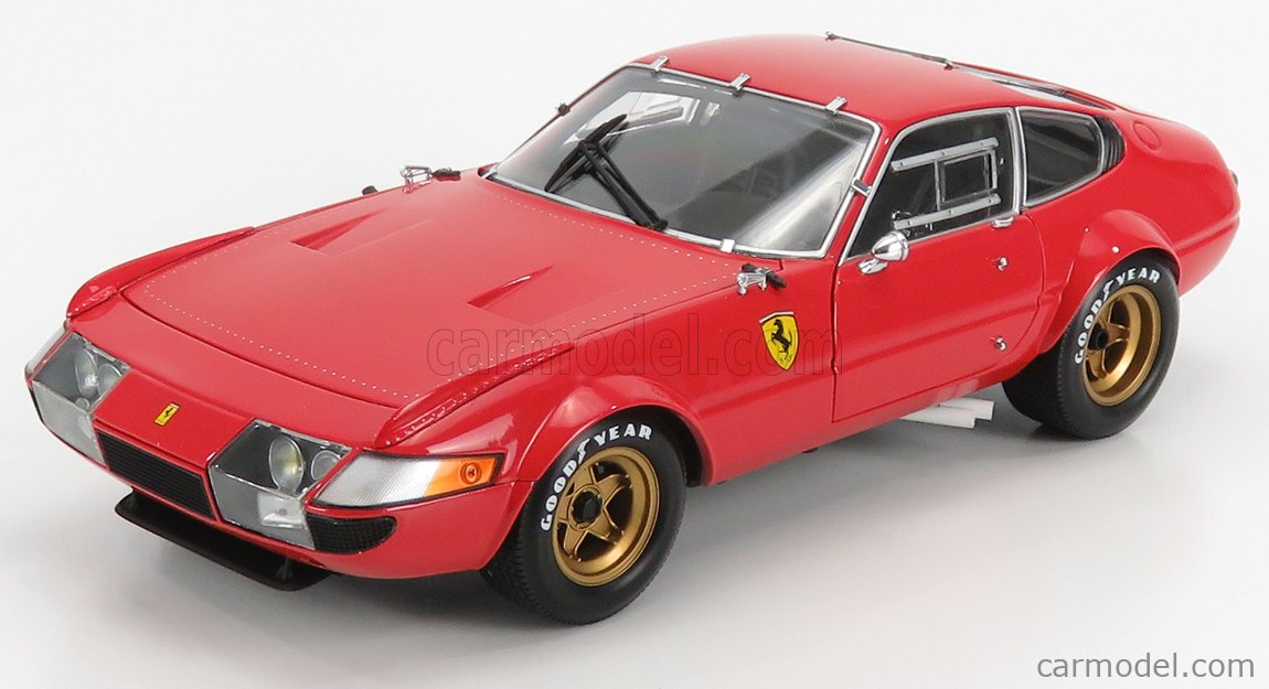 KYOSHO 08163R Escala 1/18 | FERRARI 365 GTB4 COMPETIZIONE 1971 RED