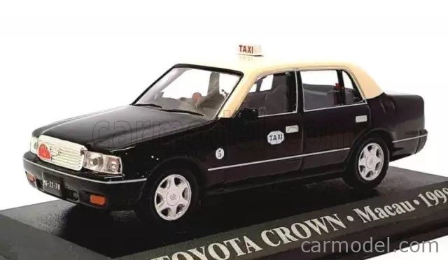 EDICOLA TAXCOLL020-AB1TA030 Scale 1/43 | TOYOTA CROWN TAXI MACAU 1998 ...