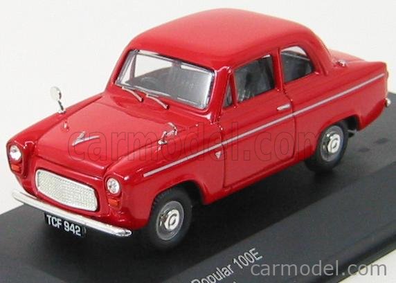 VANGUARDS VA02110 Scale 1/43 | FORD ENGLAND 100E RED