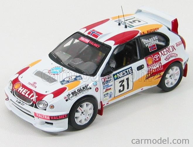 IXO-MODELS RAC148 Scale 1/43 | TOYOTA COROLLA WRC N 31 RALLY FINLAND ...