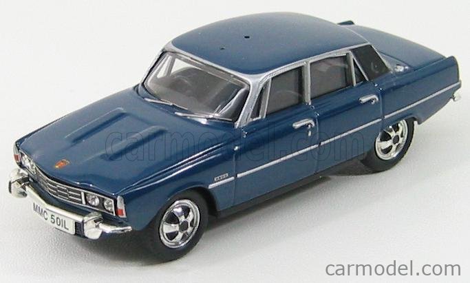 VANGUARDS PD3002 Scale 1/43 | ROVER 3500 V8 POLICE ESCORT + FIGURES BLUE