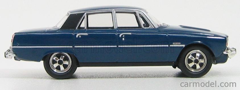 VANGUARDS PD3002 Scale 1/43 | ROVER 3500 V8 POLICE ESCORT + FIGURES BLUE
