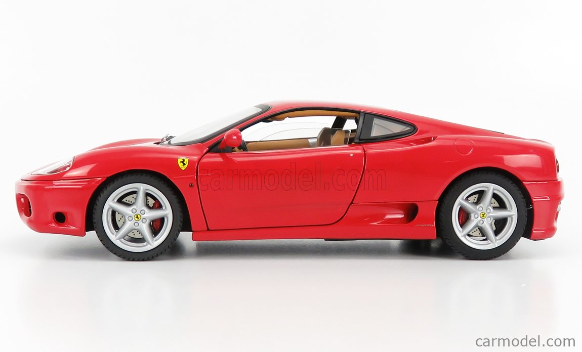 MATTEL HOT WHEELS N2051 Scala 1/18 | FERRARI 360 MODENA 2000 MONZA RED