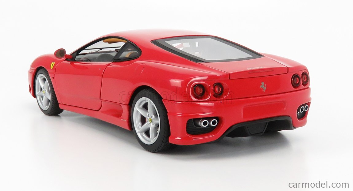 MATTEL HOT WHEELS N2051 Scala 1/18 | FERRARI 360 MODENA 2000 MONZA RED