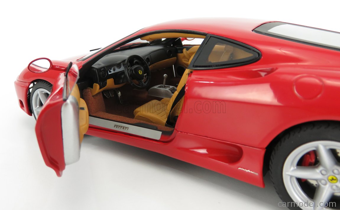MATTEL HOT WHEELS N2051 Scala 1/18 | FERRARI 360 MODENA 2000 MONZA RED