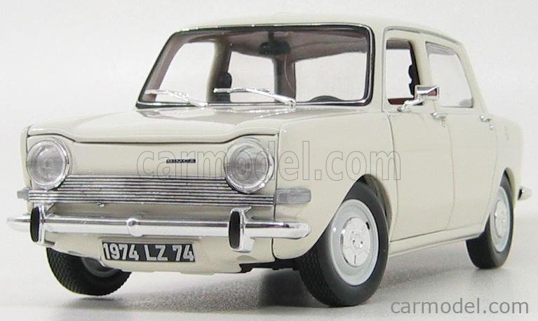 NOREV 185711 Scale 1/18 | SIMCA 1000LS 4-DOOR 1974 WHITE