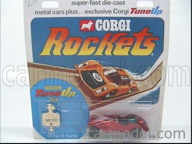 CORGI ROCKETS 921 Echelle 1/55 | MORGAN PLUS 8 RED MET