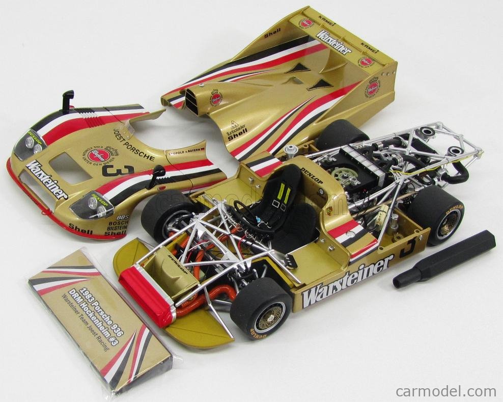 TRUESCALE TSM121805 Scale 1/18 | PORSCHE 936 WARSTEINER TEAM JOEST N 3 ...