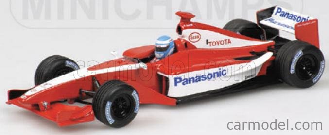 MINICHAMPS 400010224 Scale 1/43 | TOYOTA F1 TF101 TESTCAR 2001 M.SALO ...