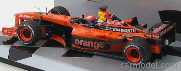 MINICHAMPS 433020021CC Scale 1/43 | ARROWS F1 A23 N 21 ORANGE 2002 E ...