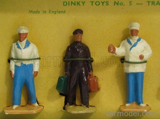 DINKY ENGLAND 5 Scale 1/43 | ACCESSORIES TRAIN AND HOTEL STAFF VARIOUS