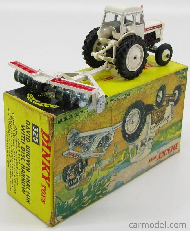 DINKY ENGLAND GS325 Scale 1/43 | DAVID BROWN 990 SELECTAMATIC TRACTOR ...