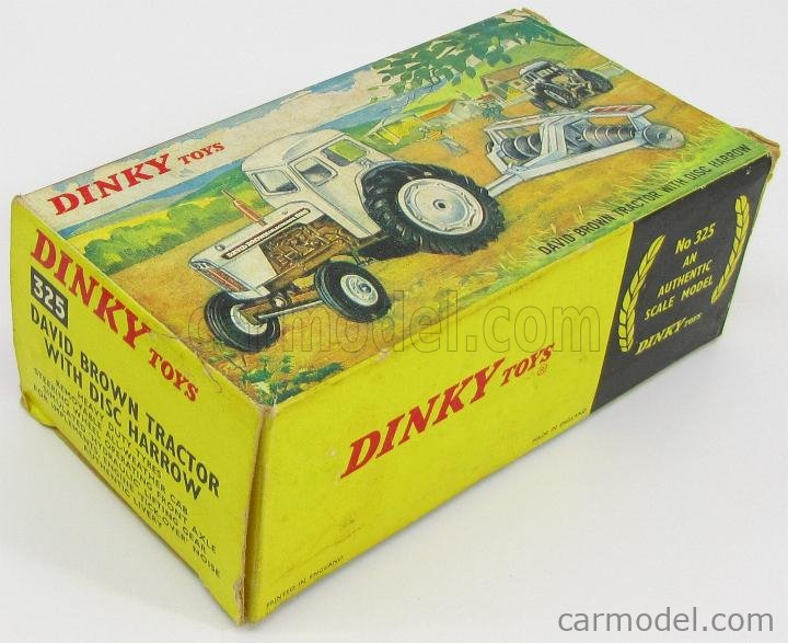 DINKY ENGLAND GS325 Scale 1/43 | DAVID BROWN 990 SELECTAMATIC TRACTOR ...