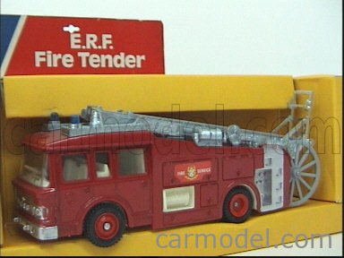 DINKY ENGLAND 266 Scale 1/43 | DINKY ERF E.R.F.FIRE ENGINE TENDER RED