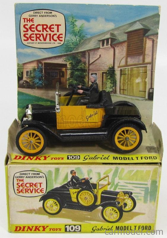 DINKY ENGLAND 109 Scale 1/43 | G.ANDERSON FORD GABRIEL MODEL T (THE ...