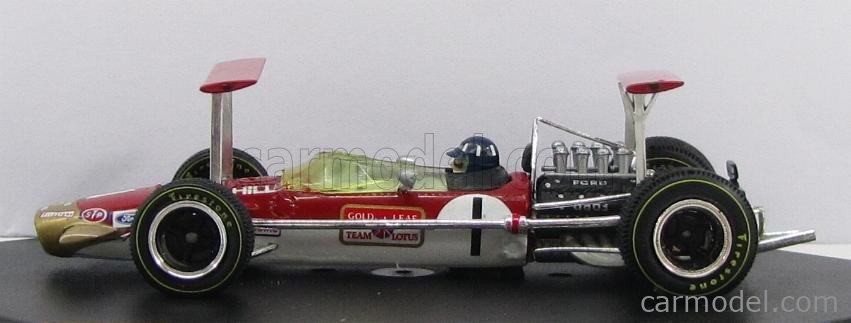 QUARTZO 4010 Masstab: 1/43 | LOTUS F1 49B N 1 2nd SOUTH AFRICAN GP 1969 ...