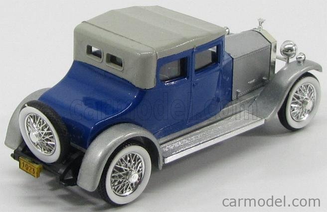 RIO-MODELS 72 Scale 1/43 | ROLLS ROYCE TWENTY 1923 SILVER BLUE