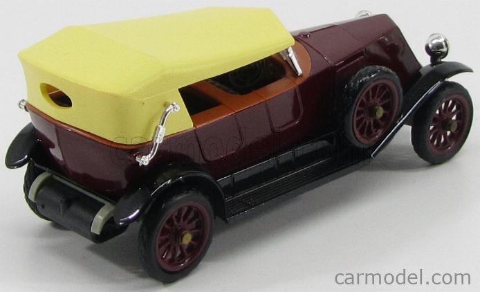 RIO-MODELS 52 Escala 1/43 | RENAULT 40CV TORPEDO 1923 BORDEAUX BLACK CREAM