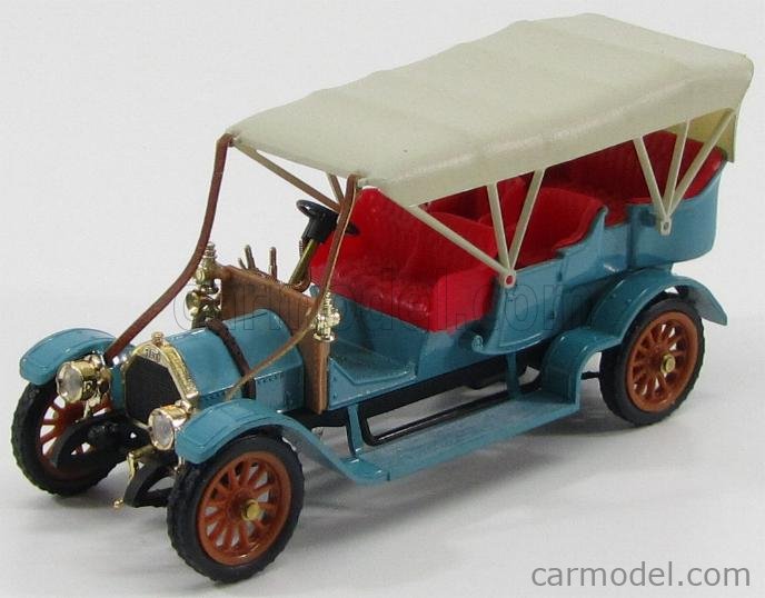 RIO-MODELS 23 Scale 1/43 | FIAT 60CV CABRIOLET 1905 BLUE IVORY