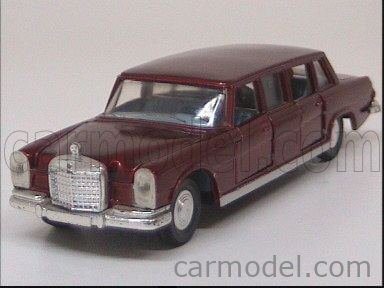 DINKY ENGLAND 128 Scale 1/43 | MERCEDES BENZ BENZ 600 - WITH PASSENGERS ...