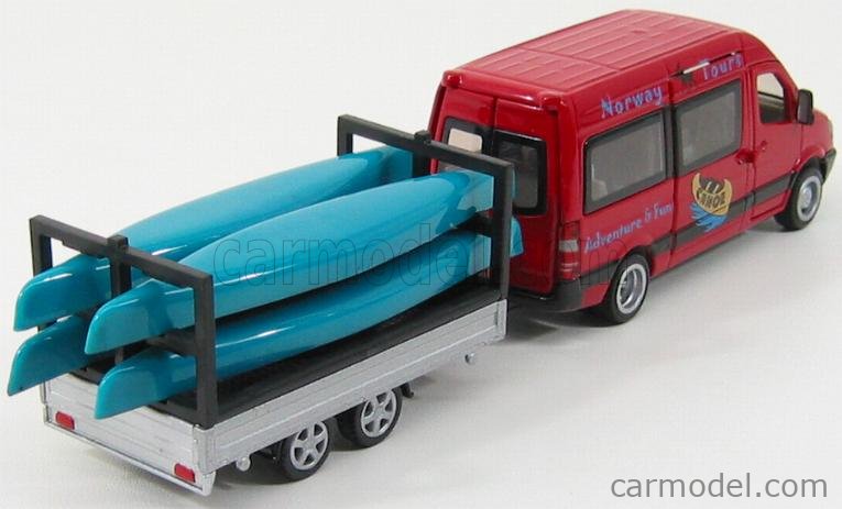 SIKU 2545 Echelle 1/55 | MERCEDES BENZ SPRINTER MINIBUS WITH CANOE ...