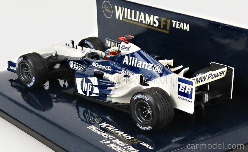 MINICHAMPS 400040003 Scale 1/43 | WILLIAMS F1 FW26 BMW N 3 SEASON 2004 ...