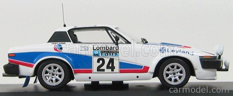 IXO-MODELS RAC056 Масштаб 1/43 | TRIUMPH TR7 V8 N 24 RAC RALLY 1977 T ...