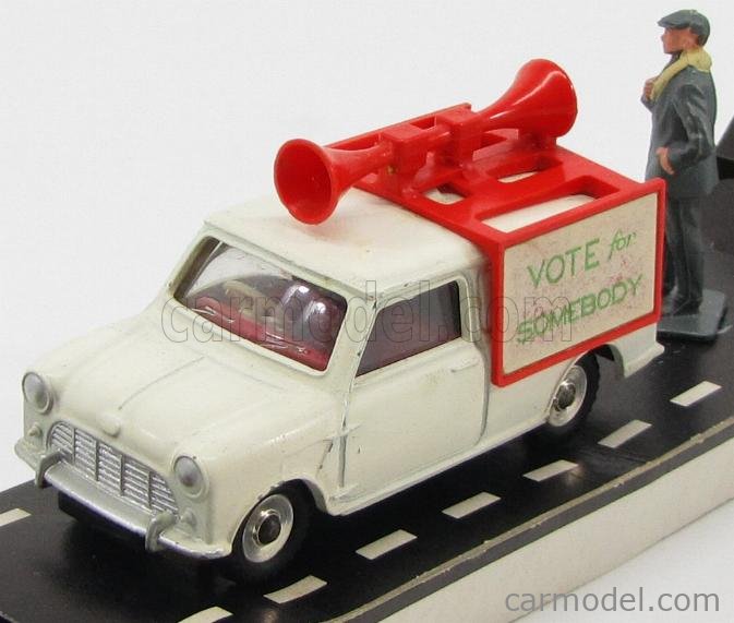 DINKY ENGLAND 492 Scale 1/43 | MINI ELECTION MINI VAN - VOTE FOR ...