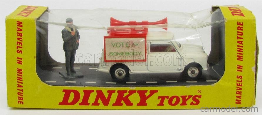 DINKY ENGLAND 492 Scale 1/43 | MINI ELECTION MINI VAN - VOTE FOR ...