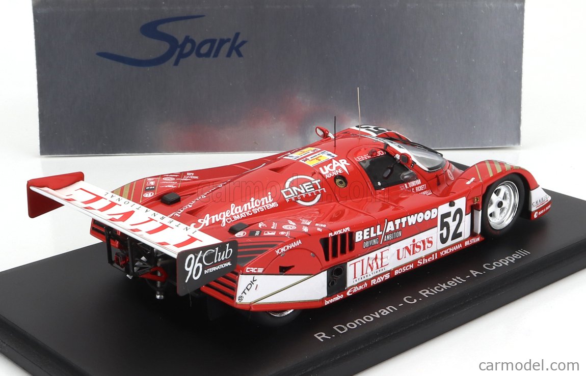 SPARK-MODEL S1917 Scale 1/43 | PORSCHE 962 CK6 3.0L TURBO TEAM KREMER ...