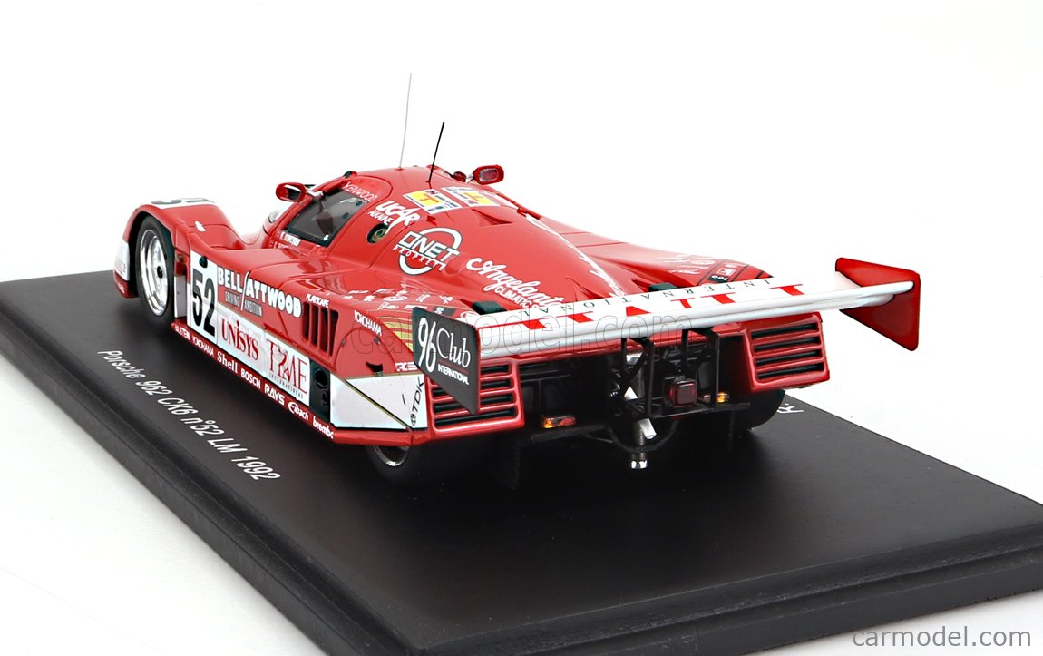 SPARK-MODEL S1917 Scale 1/43 | PORSCHE 962 CK6 3.0L TURBO TEAM KREMER ...