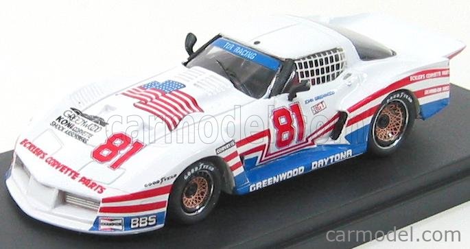 TOPMODEL GOLD044 Scale 1/43 | CHEVROLET CORVETTE N 81 GREENWOOD IMSA ...