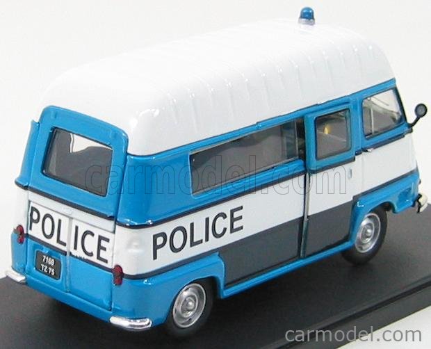 ELIGOR 101096 Scale 1/43 | RENAULT ESTAFETTE VITREE VAN POLICE WHITE ...