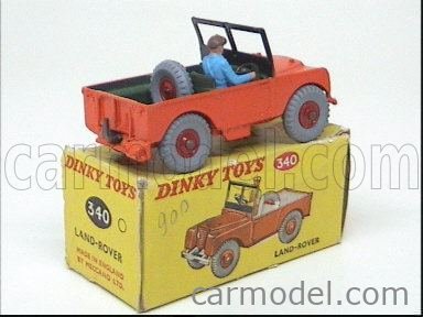 DINKY ENGLAND 340 Scale 1/43 | LAND ROVER LAND ORANGE