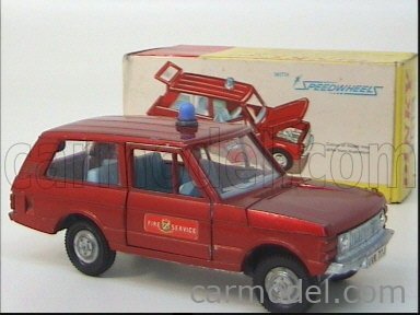 DINKY ENGLAND 195 Scale 1/43 | LAND ROVER RANGE FIRE ENGINE CHIEF'S CAR ...