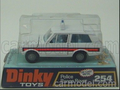 DINKY ENGLAND 254 Scale 1/43 | LAND ROVER RANGE POLICE WHITE