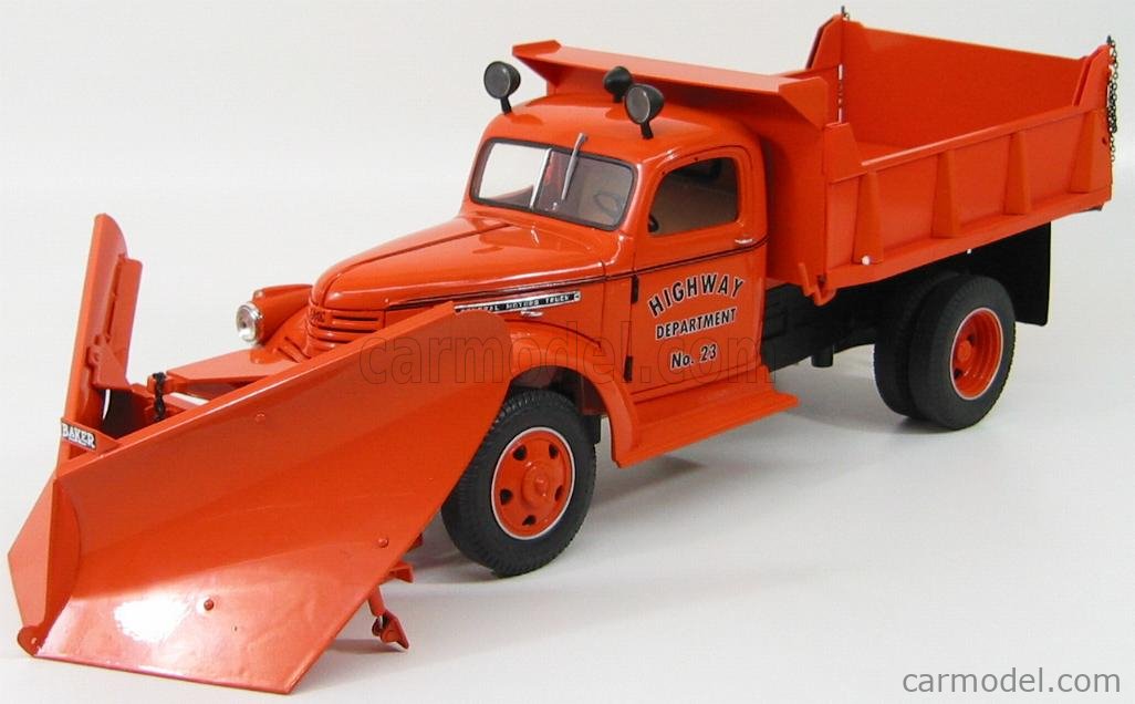 HIGHWAY61 50659 Scale 1/16 | GMC TRUCK W/BAKER -V- SNOW PLOW ...