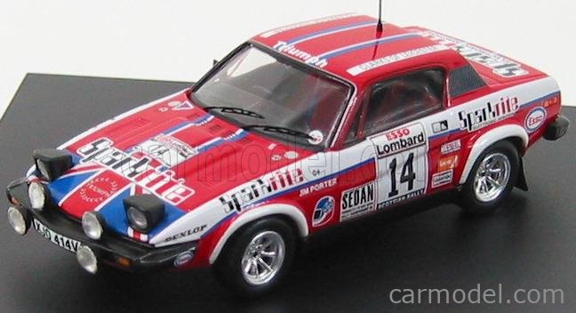 TROFEU TR2009 Scale 1/43 | TRIUMPH TR7 N 14 RALLY SCOTTISH 1980 ROGER ...