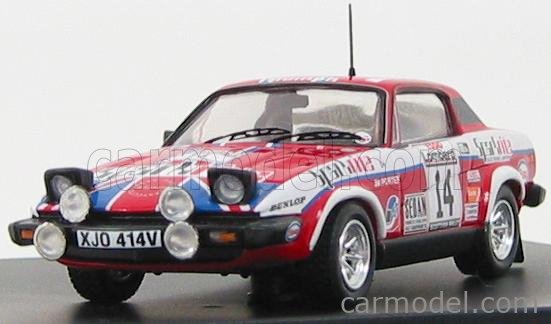 TROFEU TR2009 Scale 1/43 | TRIUMPH TR7 N 14 RALLY SCOTTISH 1980 ROGER ...