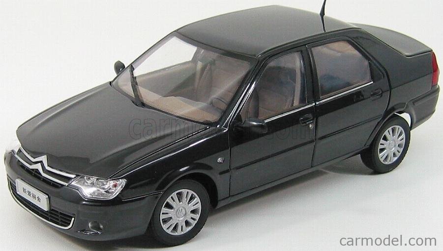PAUDI 2166BK Scale 1/18 | CITROEN ELYSEE BLACK MET