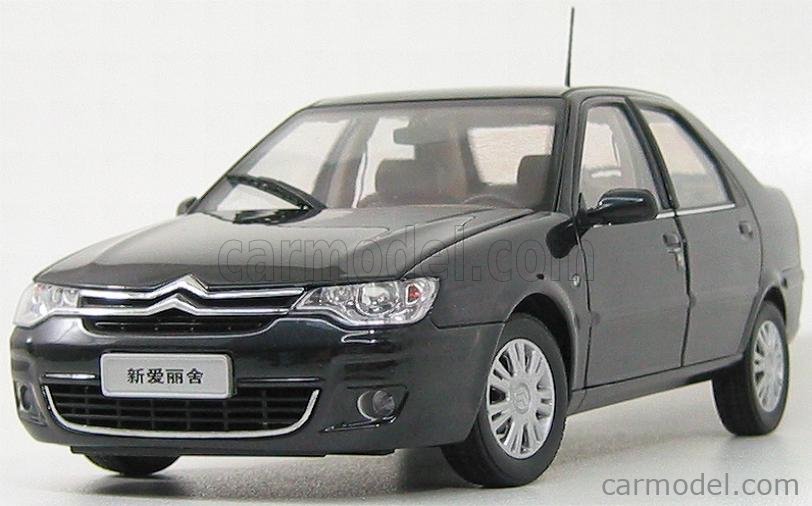 PAUDI 2166BK Escala 1/18 | CITROEN ELYSEE BLACK MET