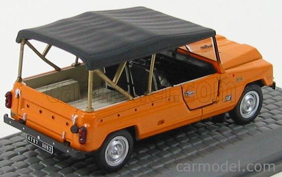 EDICOLA / Scale 1/43 | RENAULT RODEO ACL COURSIERE 1971 ORANGE BLACK