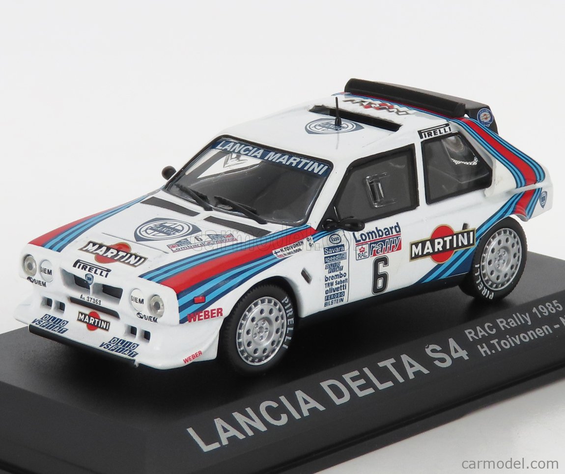 EDICOLA RCOL011 Scale 1/43 | LANCIA DELTA S4 MARTINI RACING N 6 WINNER ...