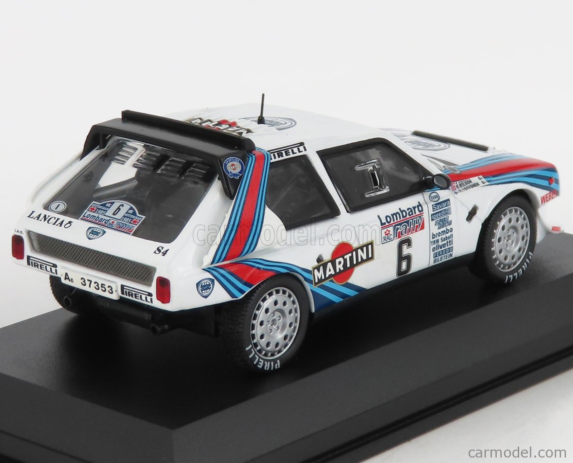 EDICOLA RCOL011 Scale 1/43 | LANCIA DELTA S4 MARTINI RACING N 6 WINNER ...