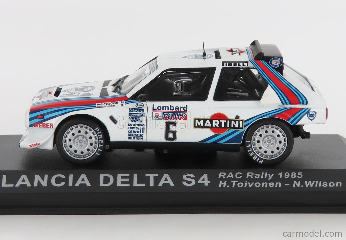 EDICOLA RCOL011 Scale 1/43 | LANCIA DELTA S4 MARTINI RACING N 6 WINNER ...