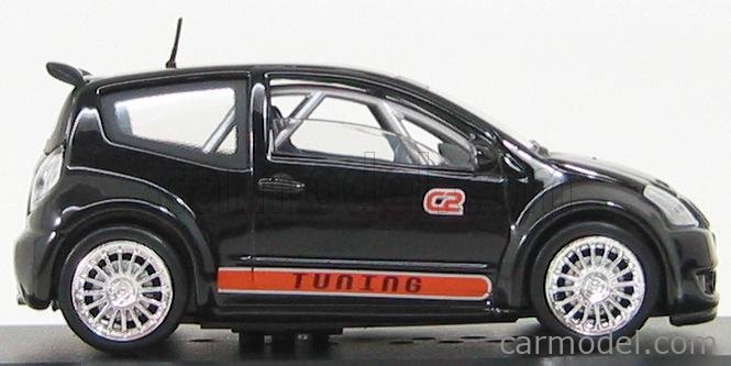 SOLIDO 15116 Scale 1/43 | CITROEN C2 TUNING BLACK ORANGE