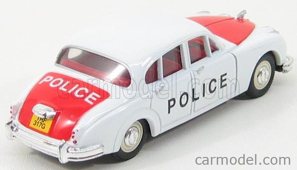 CORGI 96685 Масштаб 1/43 | JAGUAR MK II STAFFORDSHIRE POLICE WHITE RED