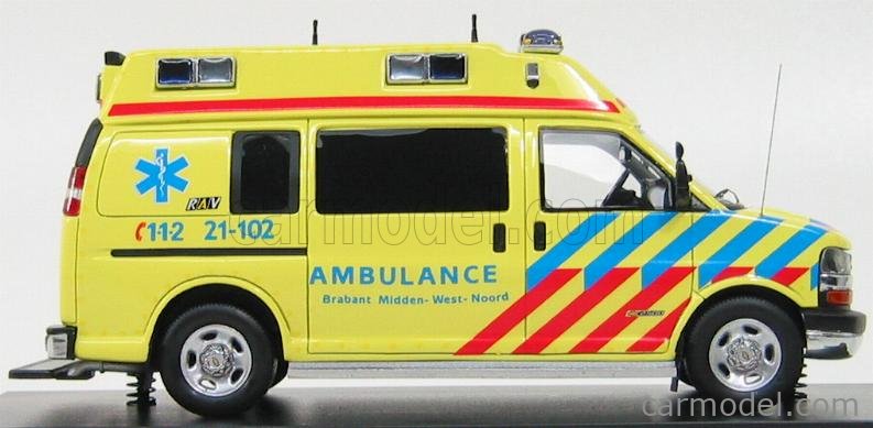 NEO SCALE MODELS NEO43596 Scale 1/43 | CHEVROLET GMT610 AMBULANCE RAV ...