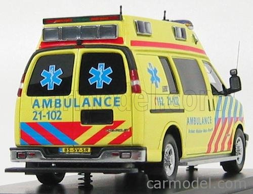 NEO SCALE MODELS NEO43596 Scale 1/43 | CHEVROLET GMT610 AMBULANCE RAV ...